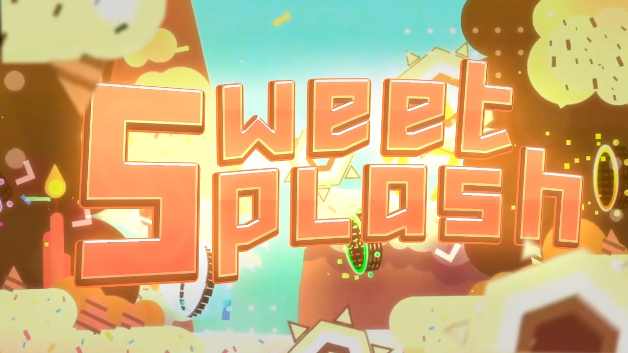 Sweet Splash 100 (Medium demon) by Cubiccc | Geometry Dash - YouTube