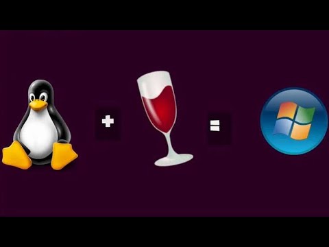 Como rodar programas de windows no Linux """wine"" - YouTube