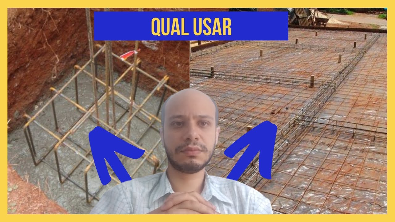 USO RADIER OU SAPATA DE CONCRETO NA FUNDAÇÃO? - YouTube