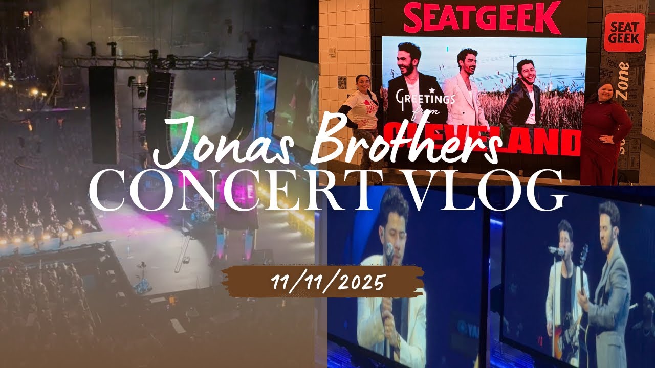 Jonas Brothers Concert Vlog ️🎶 || 11/11/2025 - YouTube