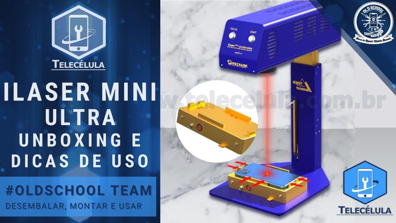 ILASER MINI ULTRA MECHANIC - REVIEW - DICAS PARA UTILIZAÇÃO - YouTube