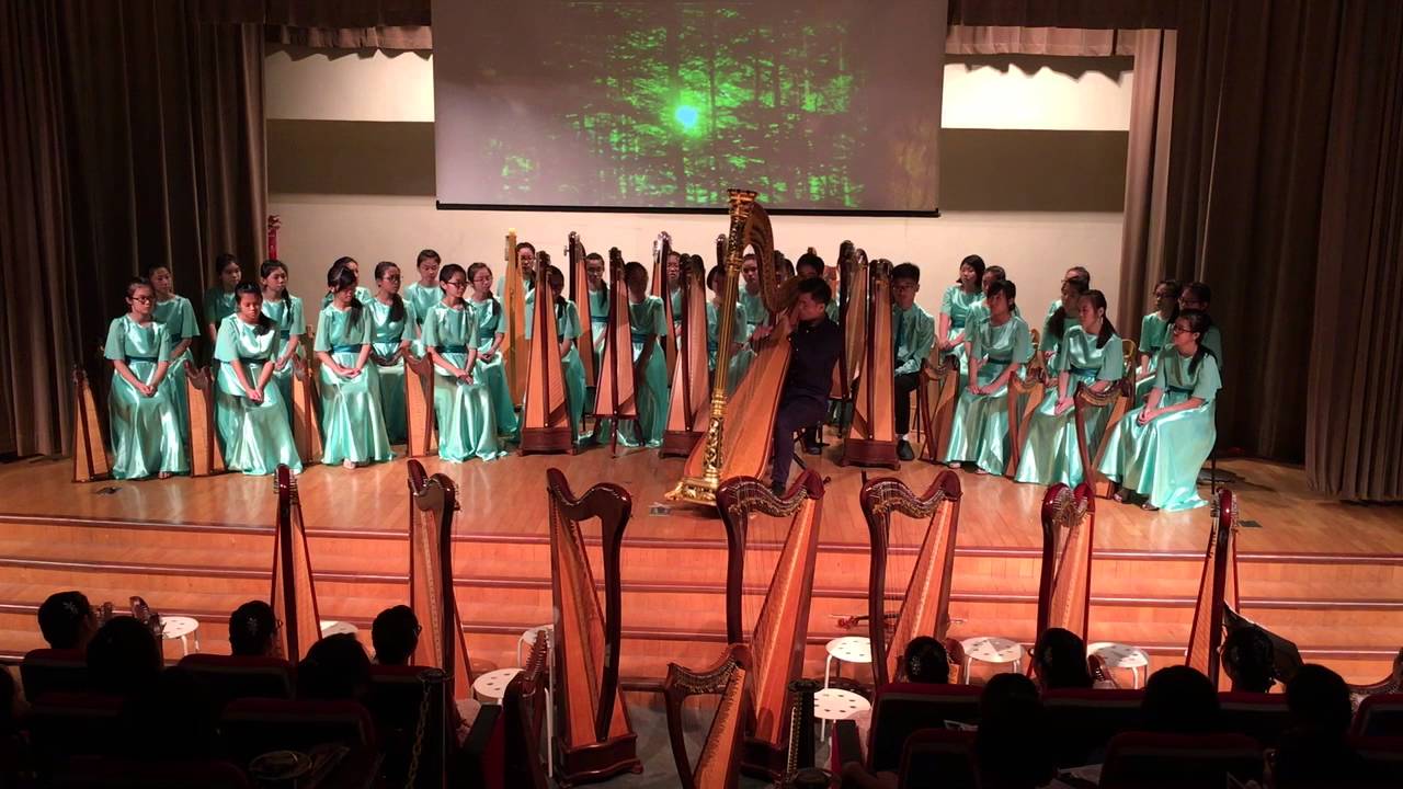 Chanson Dans La Nuit ( Song Of The Night) - Harp Solo - Nigel Foo - YouTube