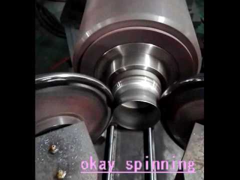 Stainless tube spinning --okay spinning - YouTube