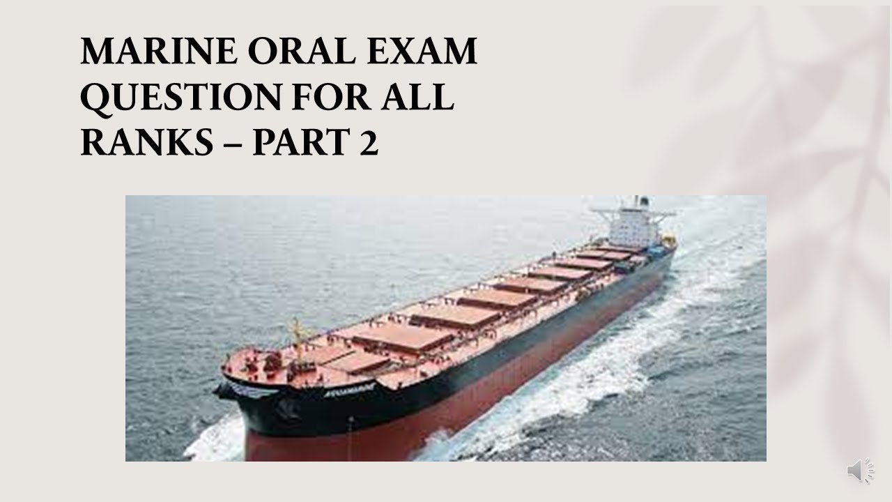 MARINE ORAL EXAM QUESTION FOR ALL RANKS – Part 2 - YouTube