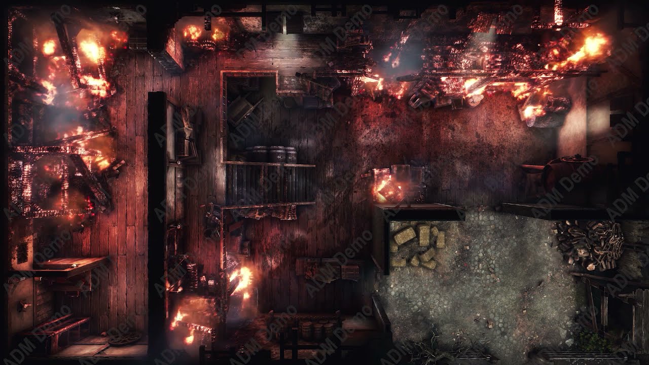 Small Theater Battle Map, Dnd Battle Map, D&D, Battlemap, Dungeons ...