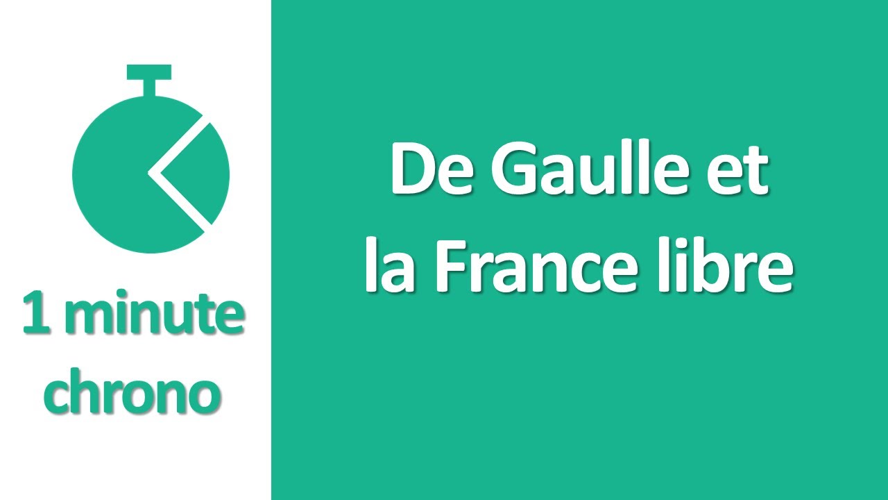 De Gaulle et la France Libre - YouTube