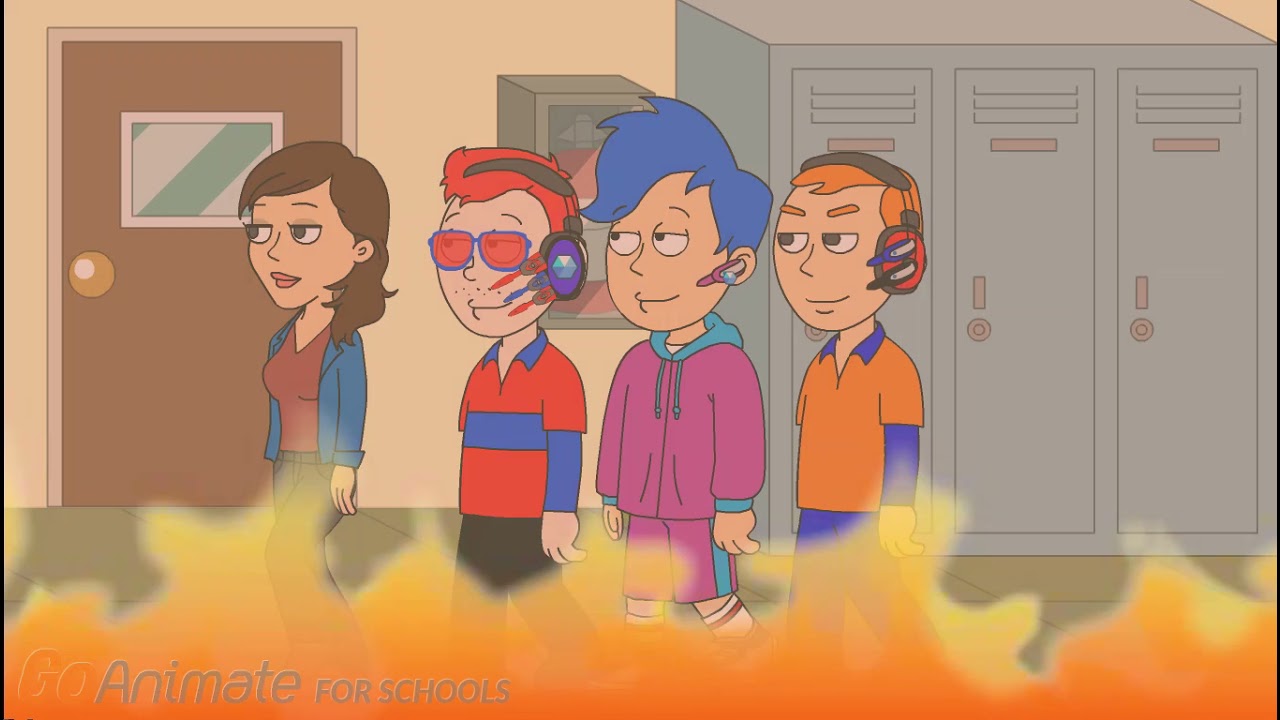 How Teachers Expect Us During A Fire / GOANIMATE Edition - YouTube