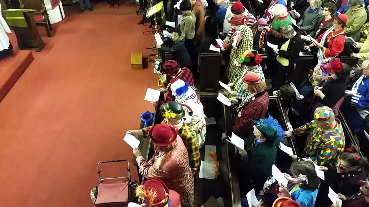 70th Annual Clown Service - The Clown's Prayer - YouTube
