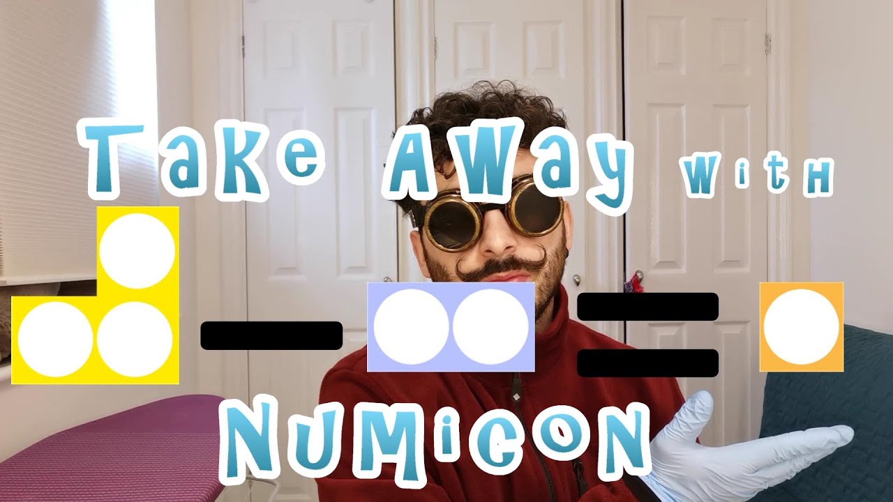 Teachers Still Teach - Maths - Take Away (Subtract) with Numicon - YouTube