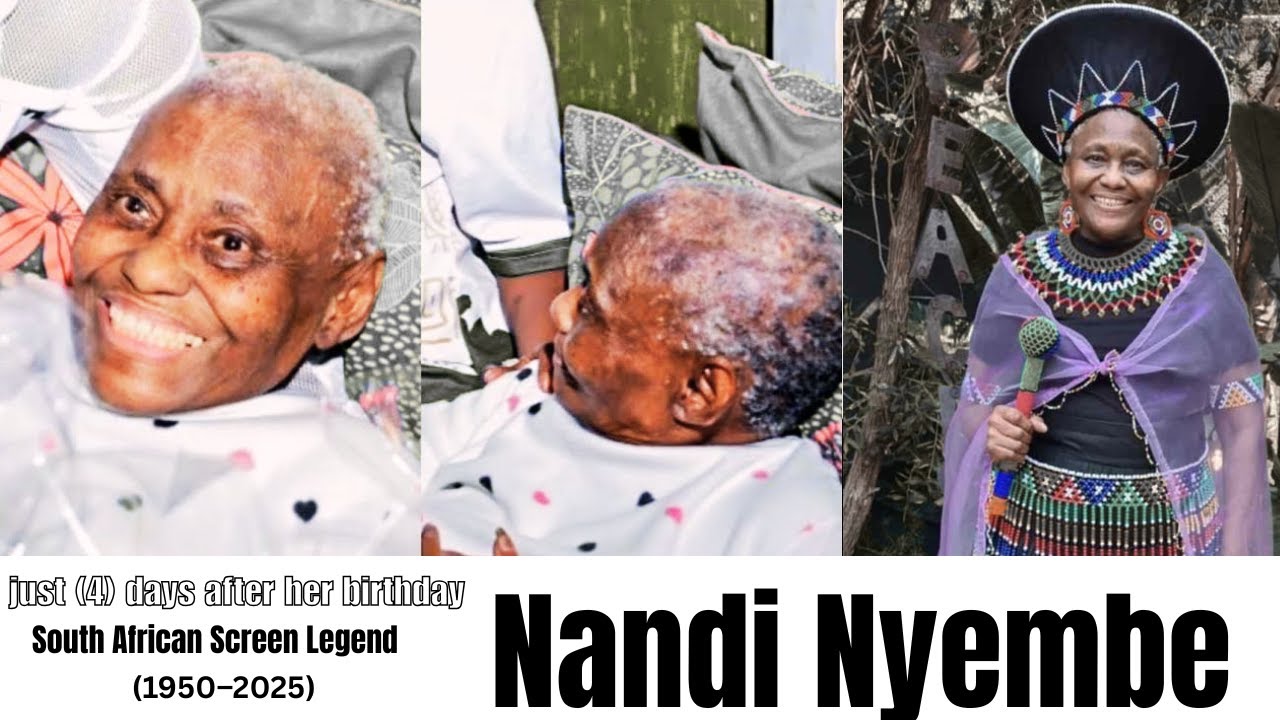 Veteran South African actress Nandi Nyembe dies at 75, just four days ...