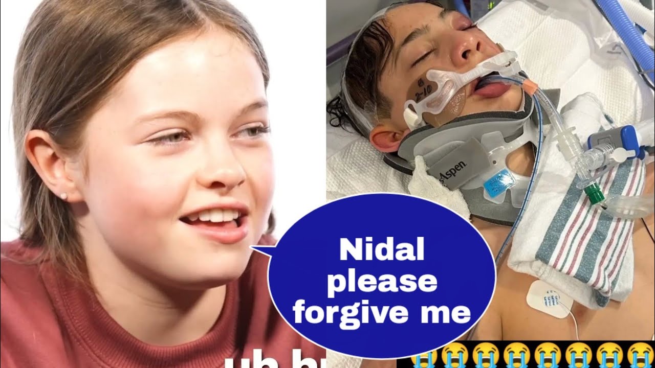 Nidal Wonder accident Salish reaction - YouTube