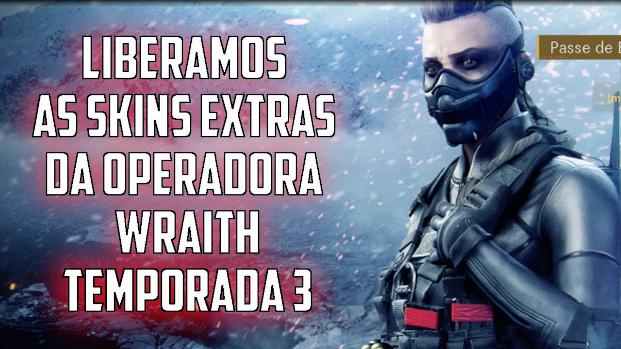 Como liberar as Skins Extras da Operadora Wraith - Warzone - Cold War ...