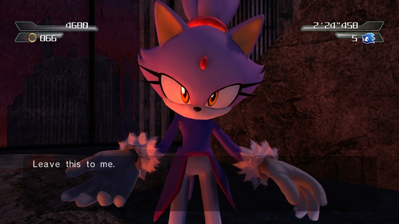 Sonic 06 Legacy of Solaris Silver and Blaze Crisis City Update - YouTube