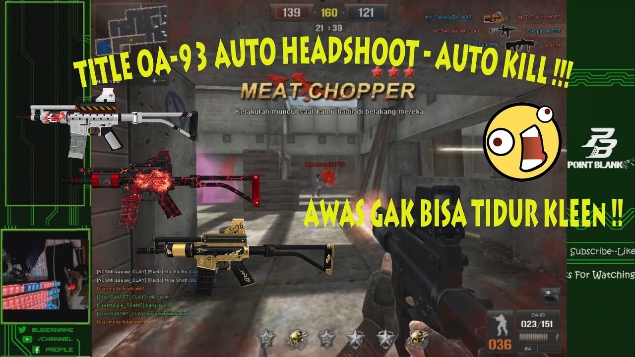 Title OA-93 TerSAKTI !! Auto HeadShoot & Auto KiLL - Point Blank Garena ...