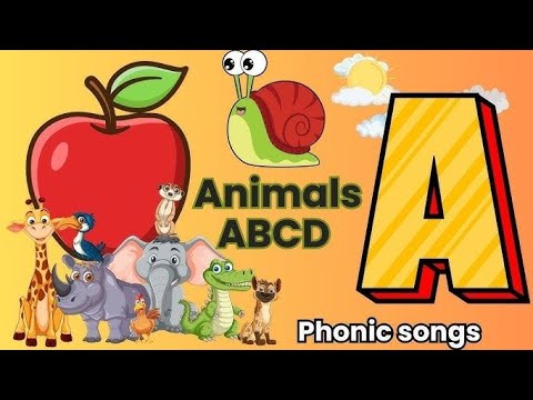 Animals Phonics Song | ABCD Song for kids and Toddler | Alphabet Animal ...