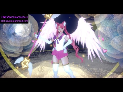 Luxanna Crownguard - VRChat Avatar Preview | Star Guardian Lux - YouTube
