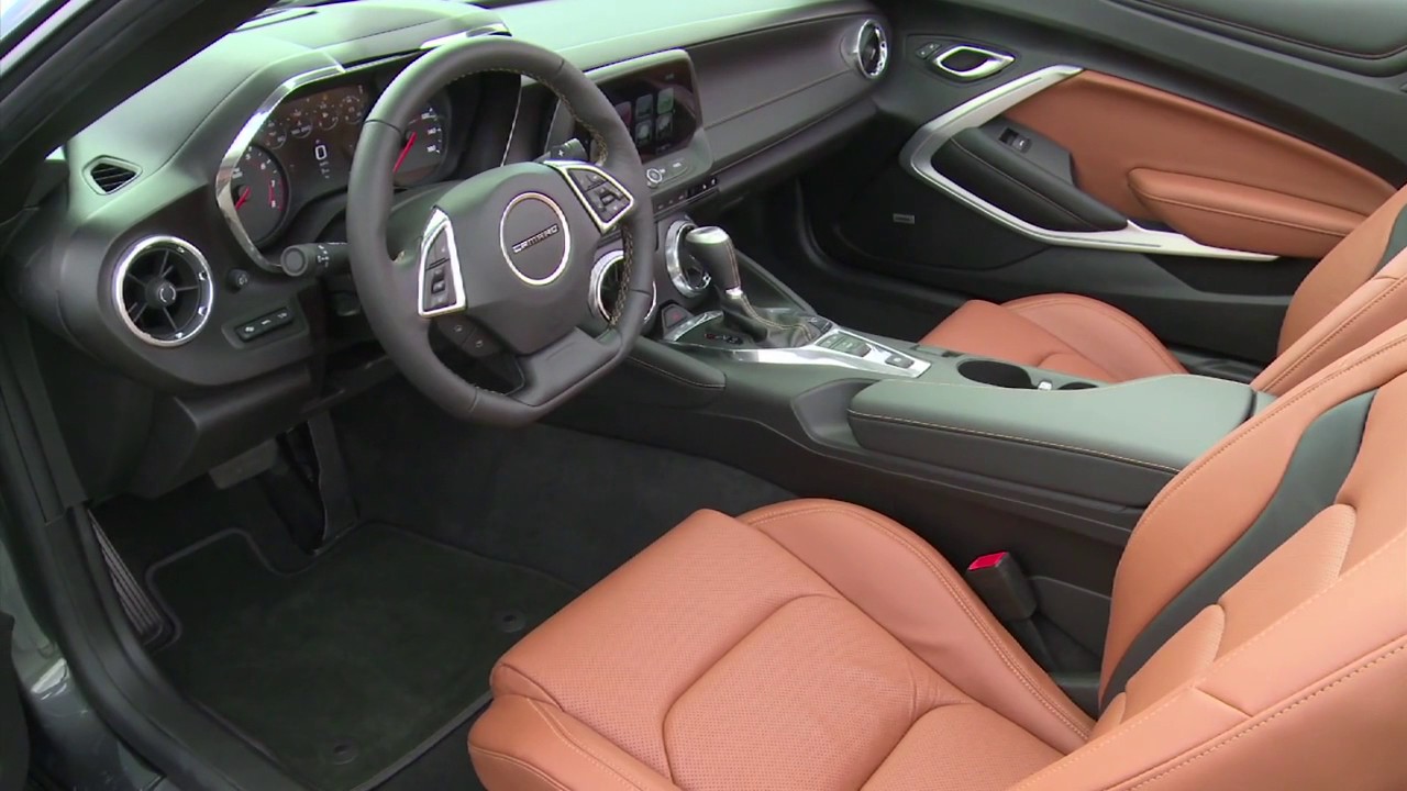 Chevrolet Camaro Convertible 2016, Interior, Official Video - YouTube