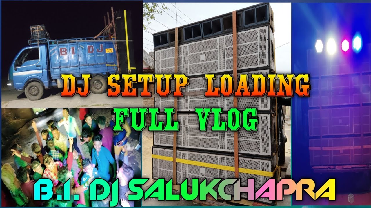 ROAD DJ SETUP 😘 Full loading video #djsarzen #djpankaj #roadshow - YouTube