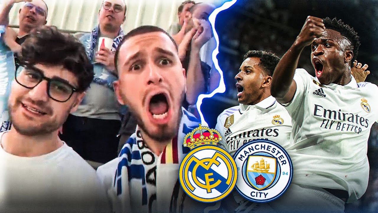 HAALAND AFK..😱 Real Madrid vs Manchester City - UCL Stadionvlog 😍 Eli ...