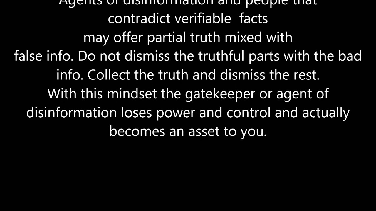 The Art of Discerning Truth explained in less than 4 minutes... - YouTube