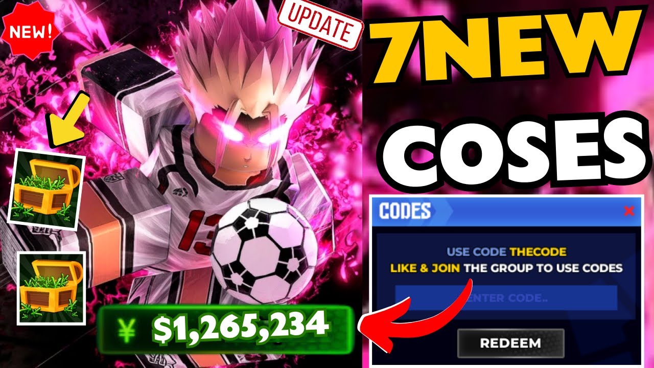 UPDATE CODES BLUE LOCK RIVALS ROBLOX CODES 2025 - BLUE LOCK RIVALS ...
