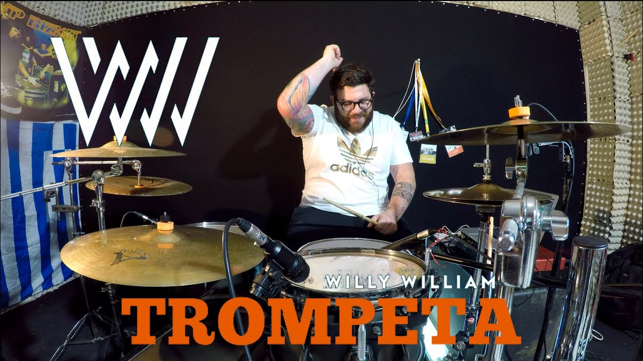 WILLY WILLIAM - TROMPETA - DRUM COVER #reggaeton #drummer - YouTube