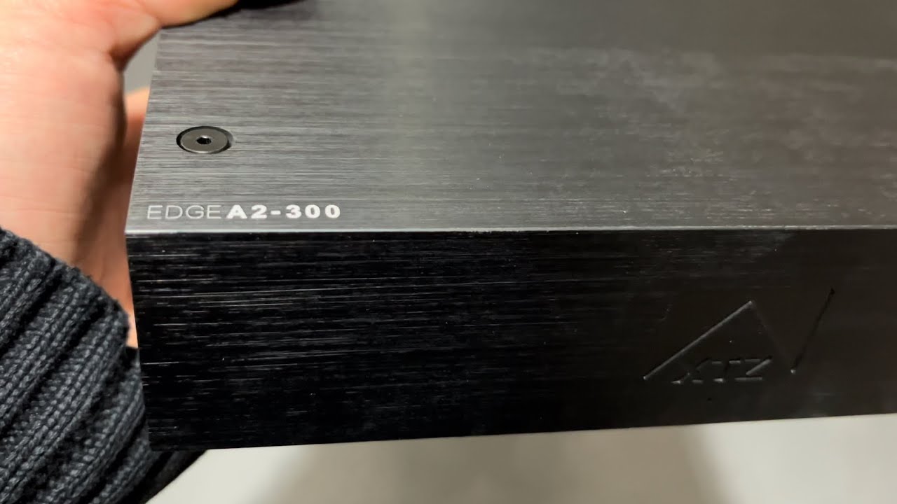 XTZ Edge A2-300 Amplifier Unboxing - YouTube