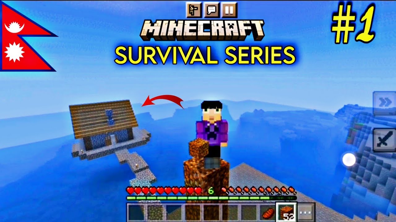 WHAT IS THIS GAME? MINECRAFT PE SURVIVAL SERIES IN NEPALI #1 - YouTube