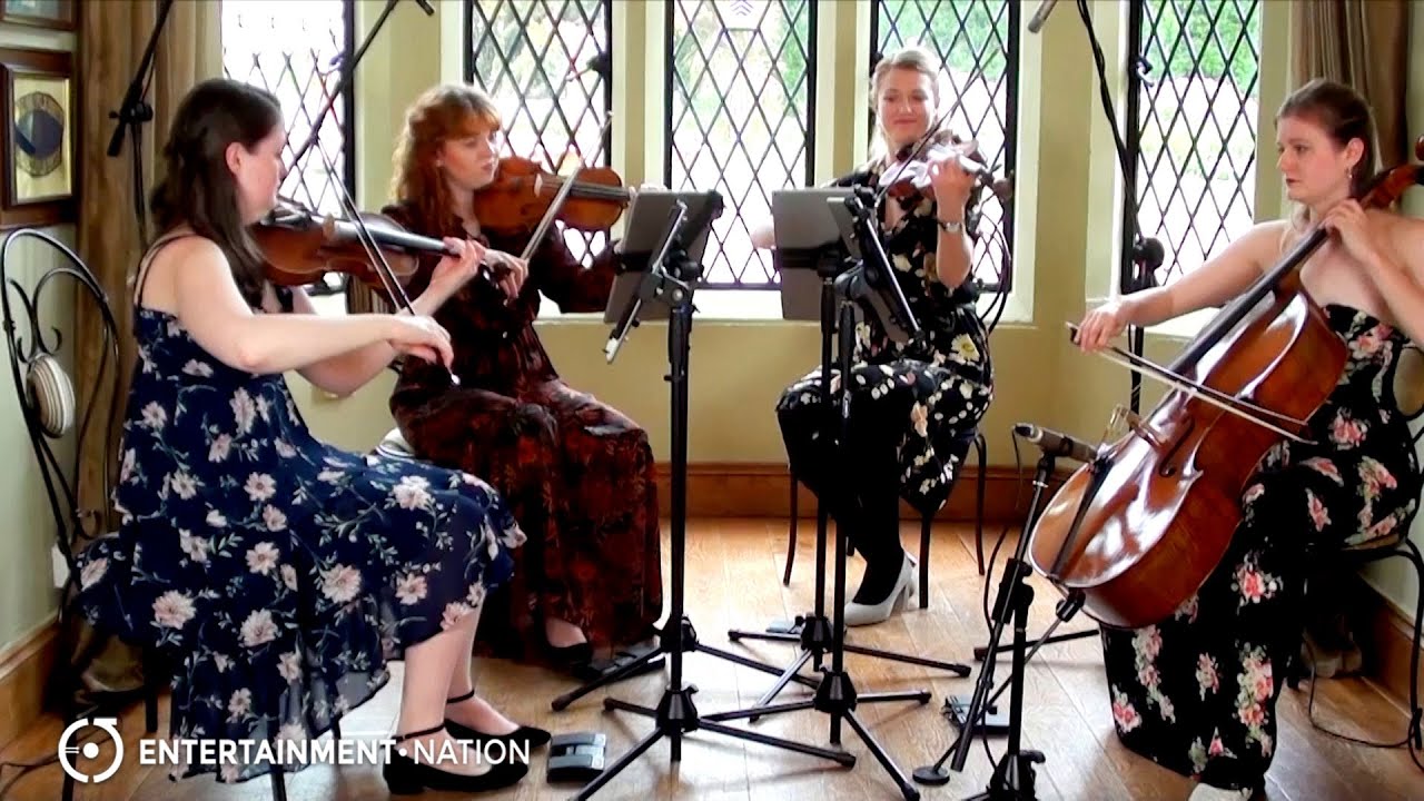 Cashmere Strings - All You Need Is Love - String Quartet - Entertainment Nation - YouTube