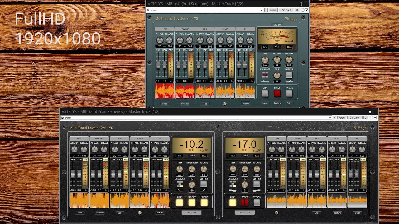 YS - Multi Band Leveler v.2.0 - YouTube