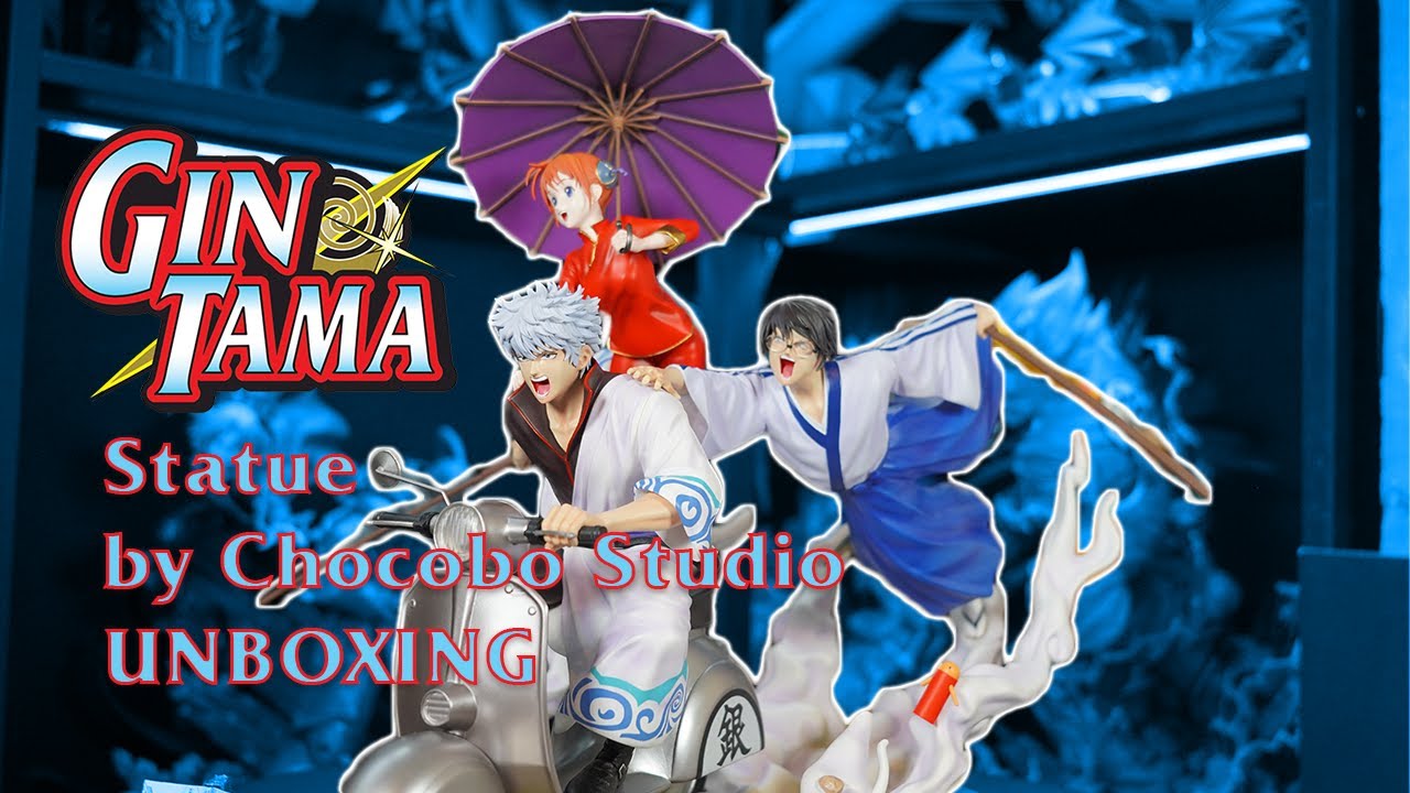 Gintama Statue from Chocobo Studio | Unboxing - YouTube