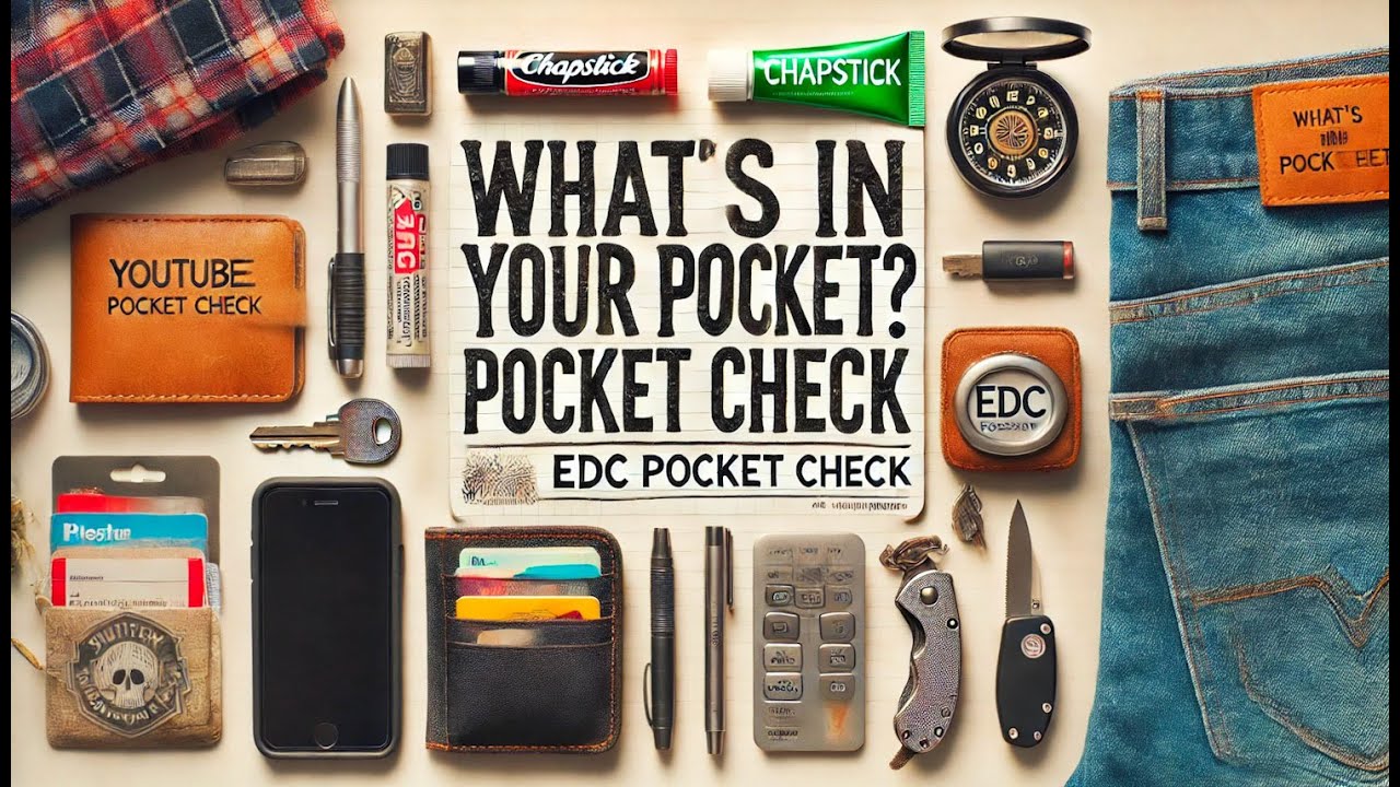 What's In My Pocket? EDC Pocket Check - YouTube
