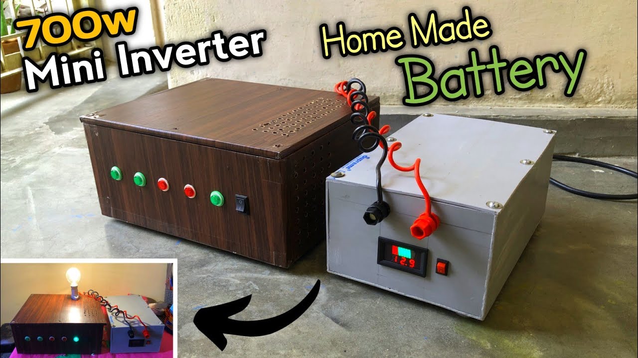 How To Make 12V Inverter Battery Using 32700 Lithium Phosphate ...