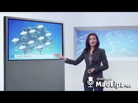 Caida graciosa de una reportera del clima jajajajajaja :) - YouTube