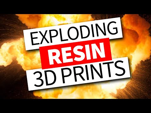 Preventing Resin 3D Prints from Exploding - YouTube