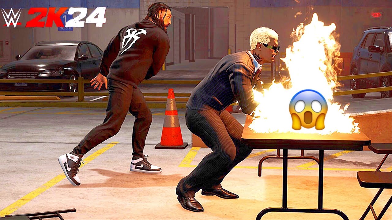 ROMAN REIGNS return and destroys CODY RHODES | WWE 2K24 | GAMEPLAY ...