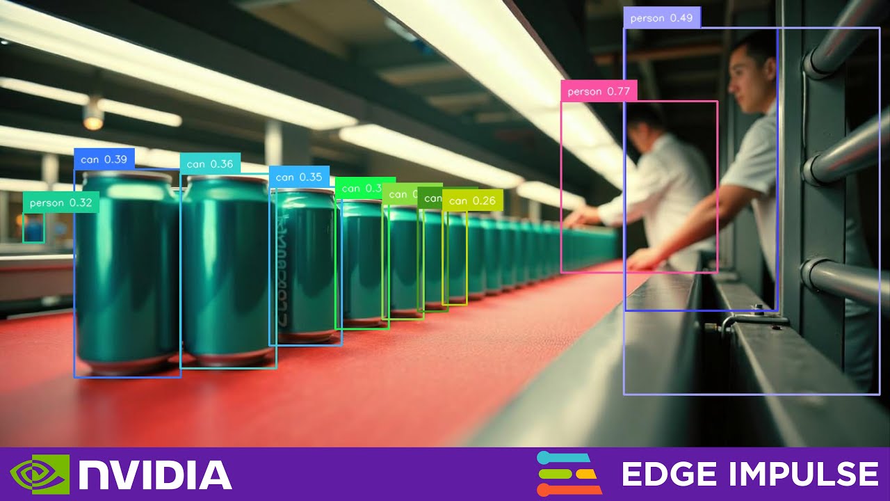 NVIDIA Cosmos Predict2 Video2World 14B 14B Can factory demo #2 - YouTube