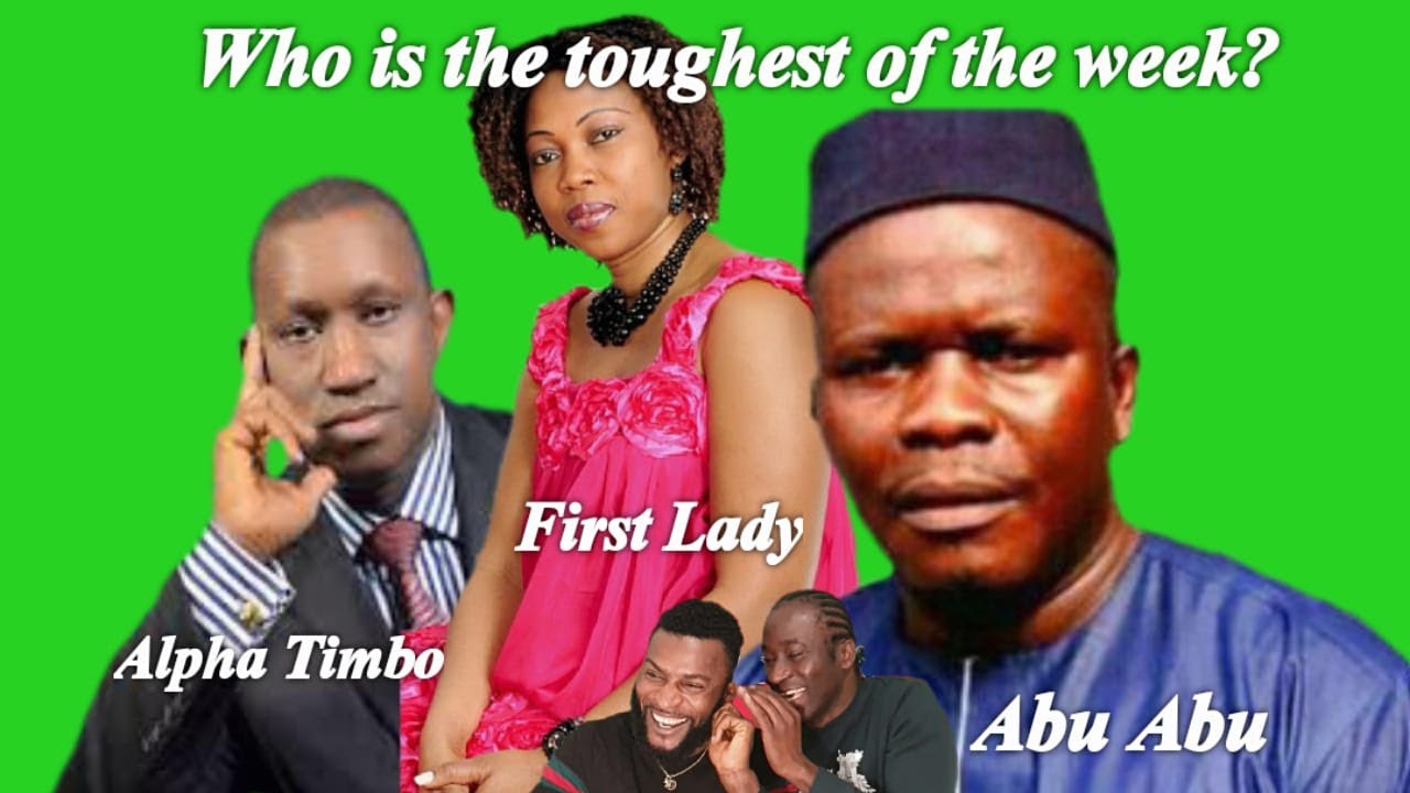 Abu Abu talk and do; Alpha Timbo Chinese rice case discharged; first ...