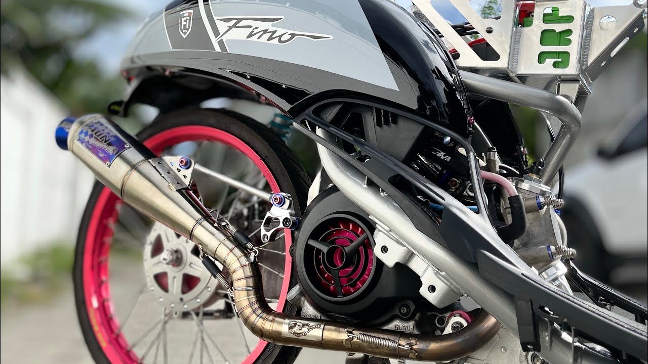 AUN POWER PIPE V3 2021 | SOUNDCHECK ON 200cc Fino | - YouTube