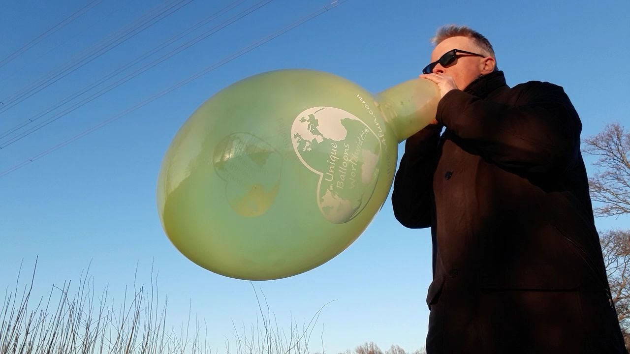 balloon blow to pop – Belbal 14“ - YouTube