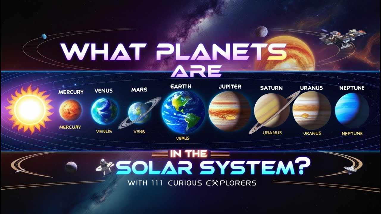 Kid's Exploration: WHAT PLANETS ARE IN THE SOLAR SYSTEM | Ben TV Kids ...