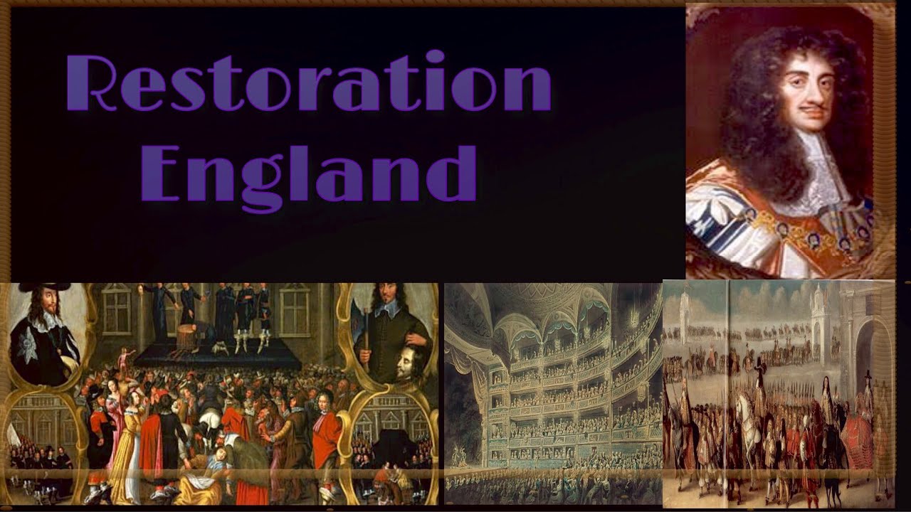 Restoration England (social history of England) - YouTube