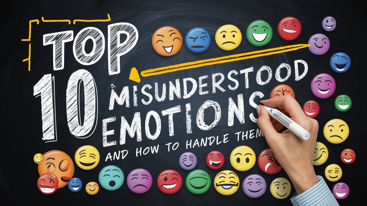 Top 10 Misunderstood Emotions and How to Handle Them - YouTube