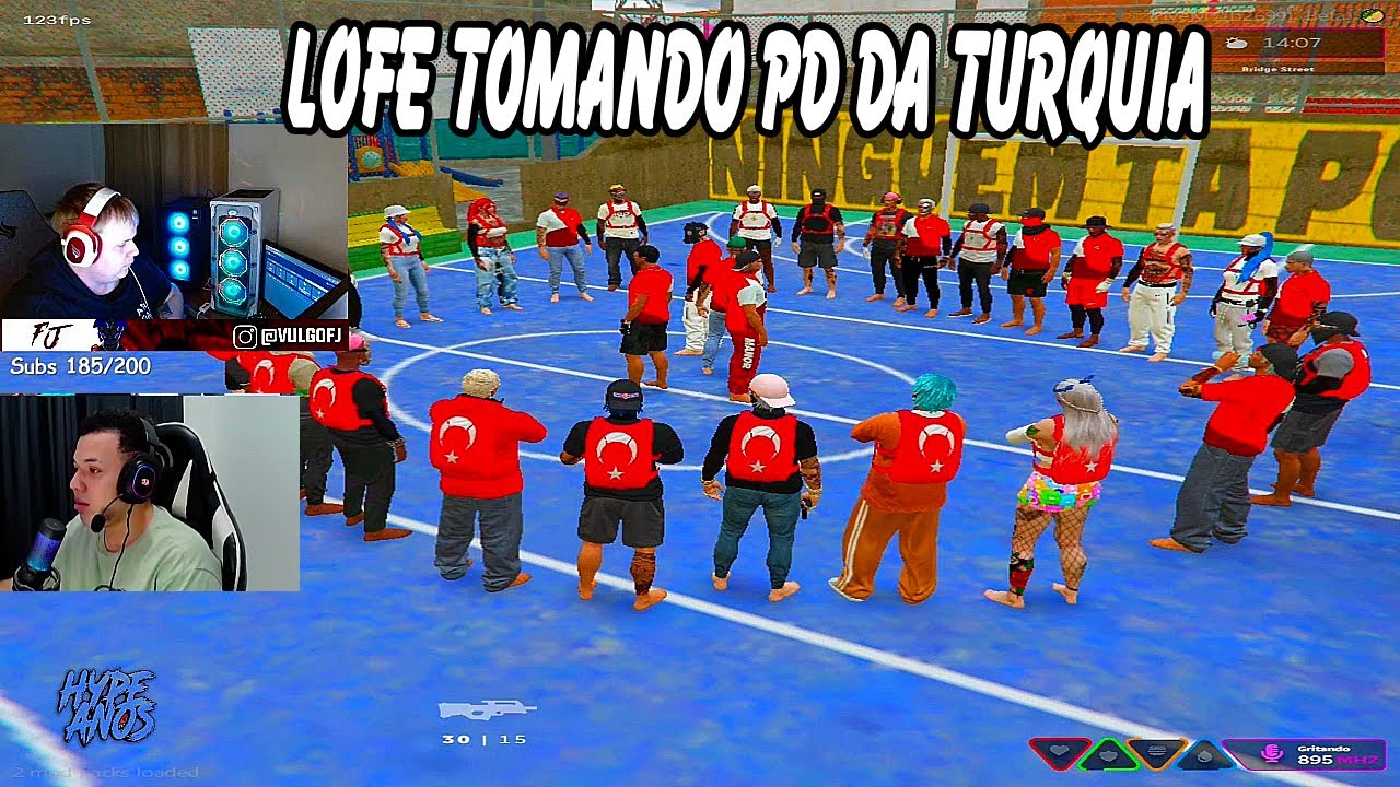 😱LOFE TOMANDO PD DA TURQUIA GTA RP HYPE RP - YouTube