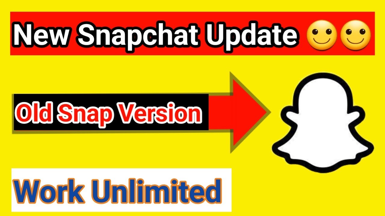 New Snapchat Update !! Snapchat old Version !! Update Snapchat 2022 ...