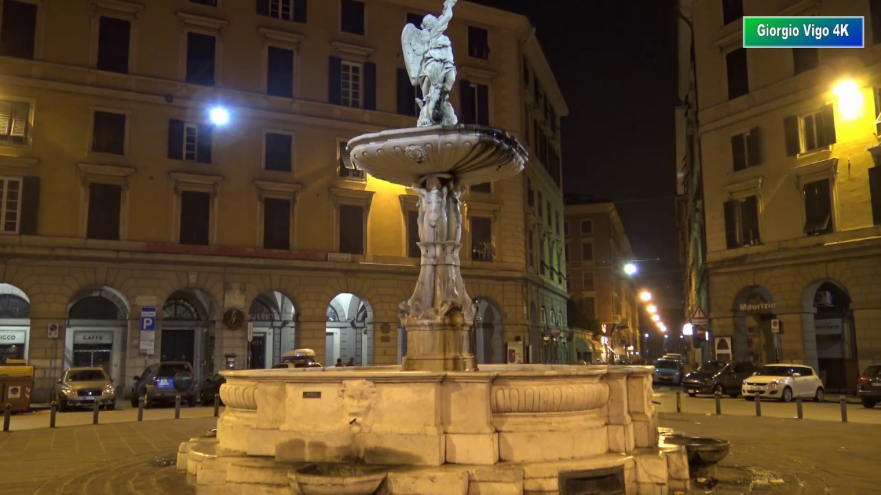 🏴󠁧󠁢󠁥󠁮󠁧󠁿 Il Barchìle di Piazza Colombo - Genova - 4K- Ultra HD - YouTube