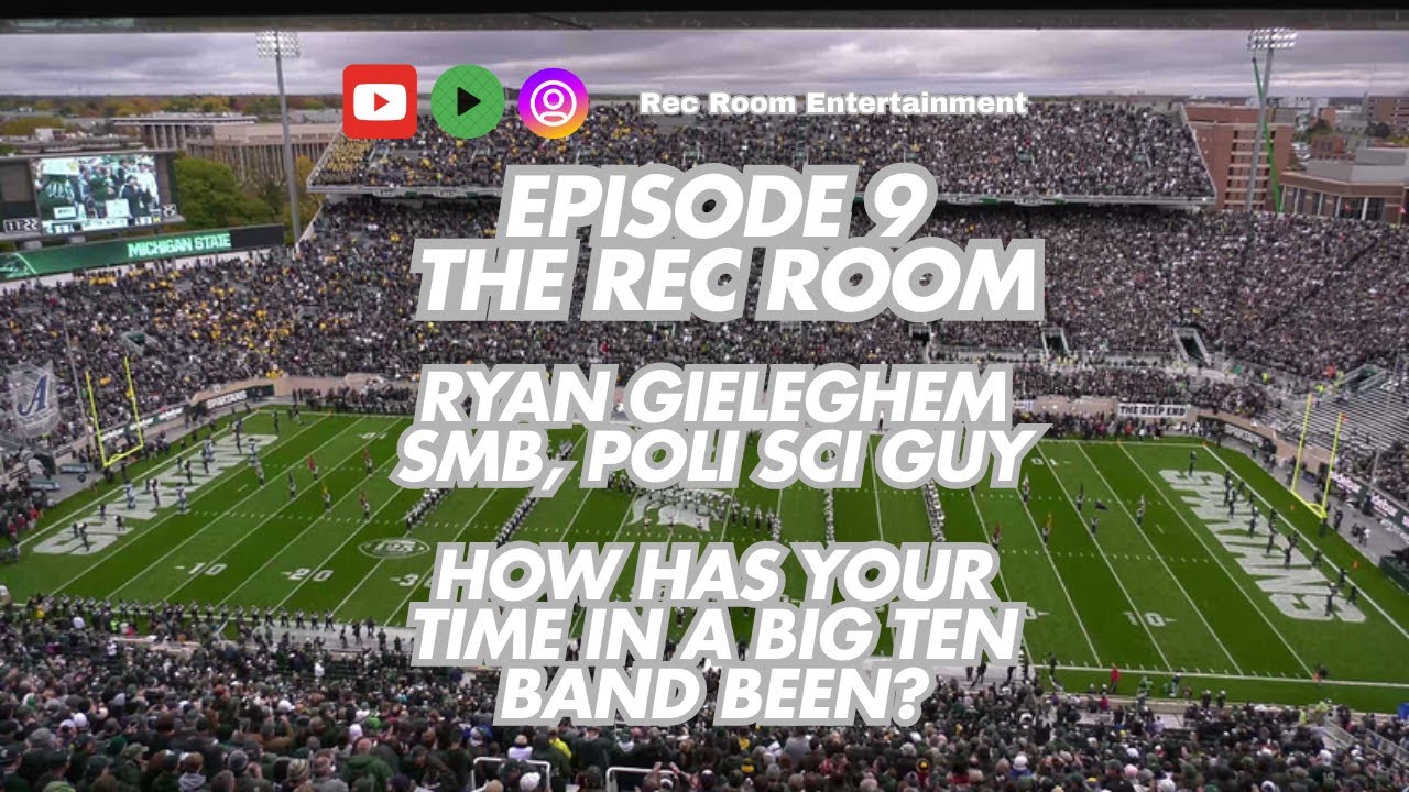 Learning the intricacies of Spartan Marching Band with my main guy Ryan ...