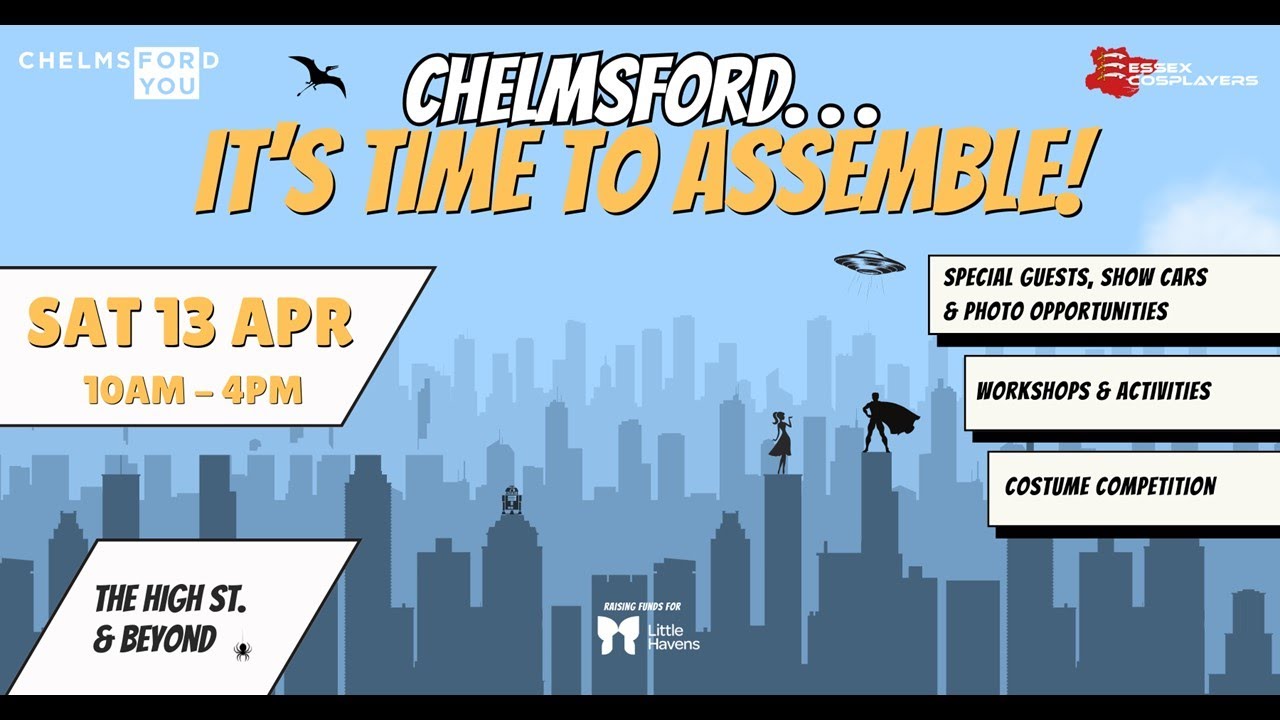 The Essex Cosplayers and Chelmsford For You talk about the Chelmsford ...