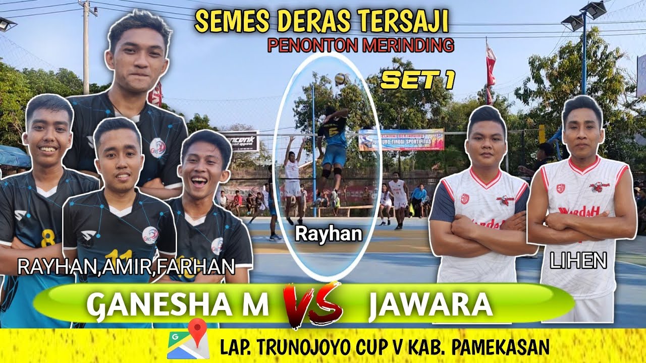 💥RAYHAN & AMIR,FARHAN SMESH DERAS TERSAJI PBV.GANESHA M VS PBV. JAWARA ...