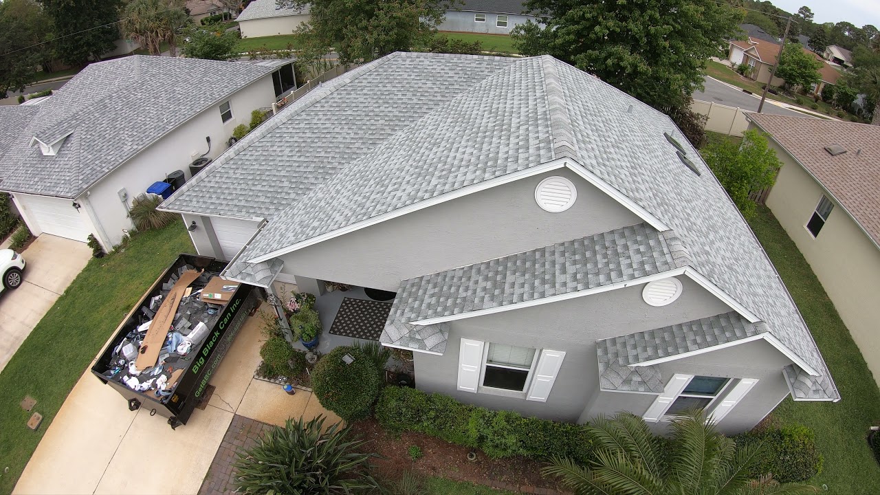 Birchwood Shingle by GAF Timberline HDZ - YouTube